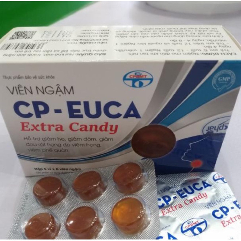 Cp Lozenges - Euca Extra Candy - Supports cough relief, reduces phlegm ...