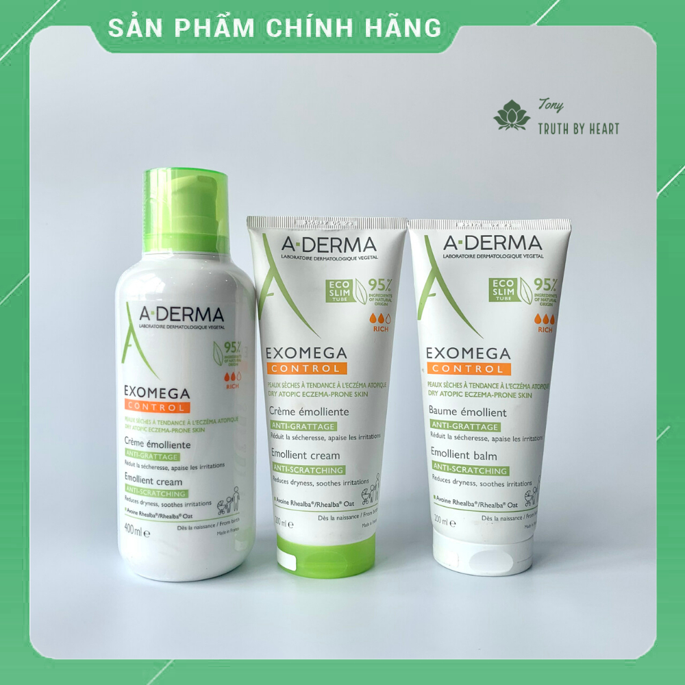 Aderma Exomega skin cream for dry skin, sensitive skin, atopic skin ...
