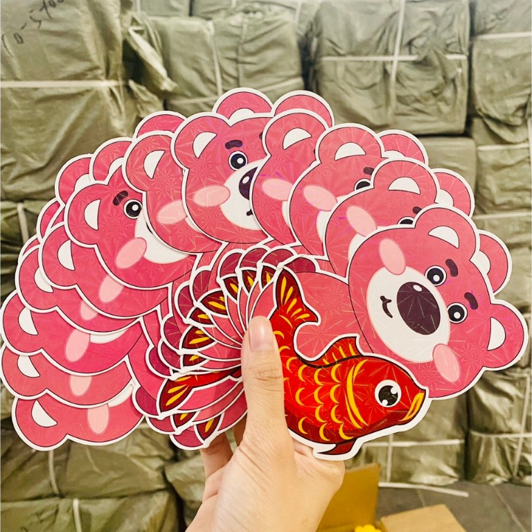 Chibi red envelopes, lovely cartoon CNY 2024 lucky money envelopes ...