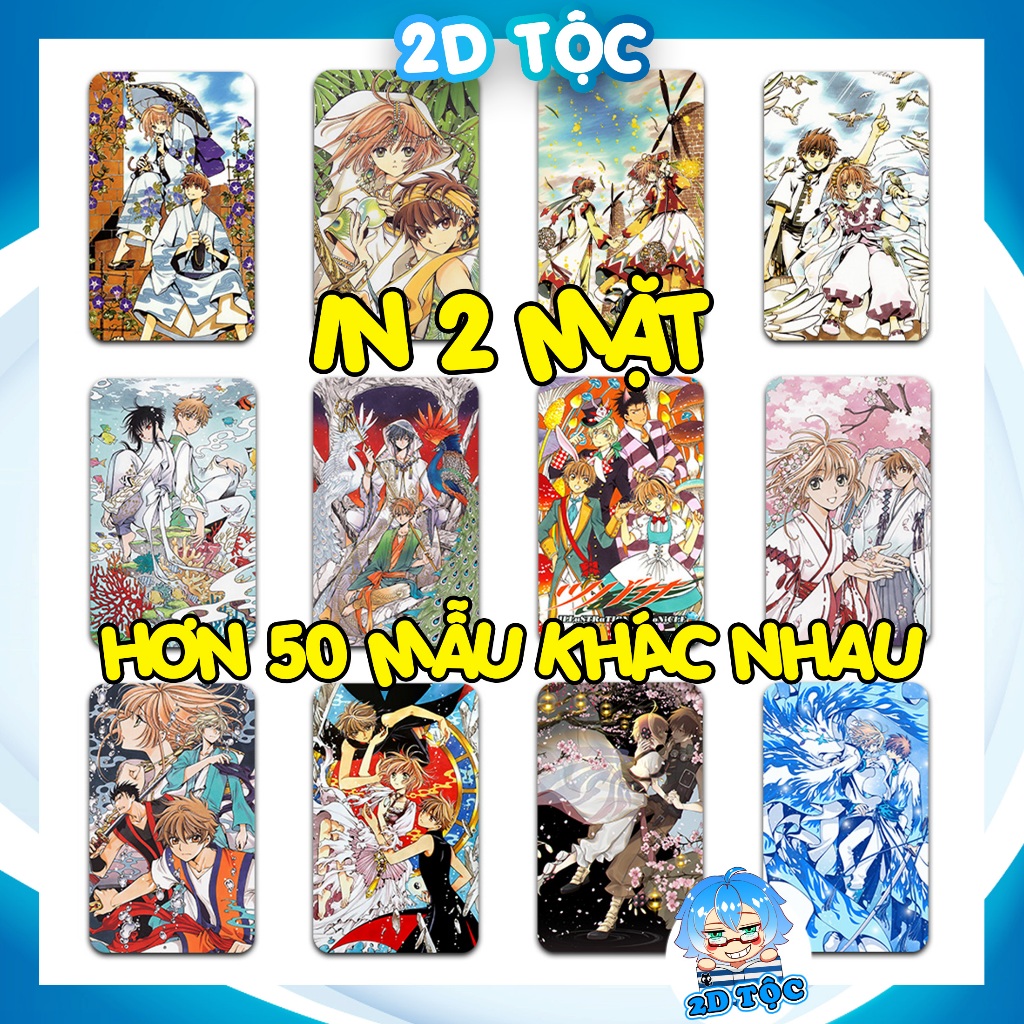 Photo Card with Rounded Corners printed on 2 sides Anime Manga Legend ...