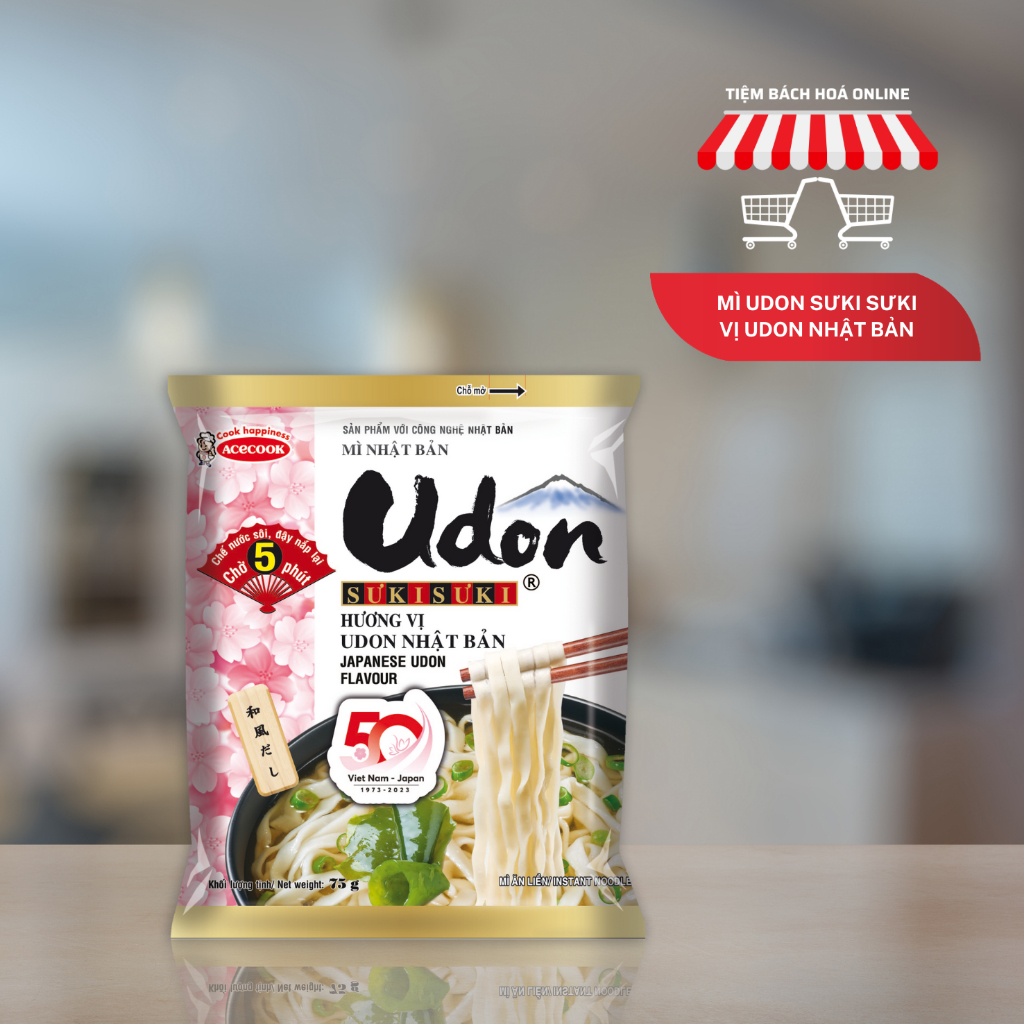 Udon Monk Japanese Udon Monk Noodles Udon Flavor 75g Pack | Shopee Malaysia