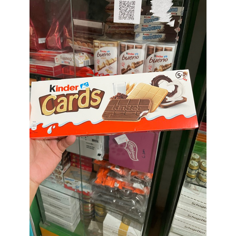 Chocolate kinder cards(128g) | Shopee Malaysia