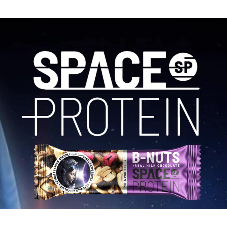 Gluten Free Space Protein Cranberry and Berry Protein bar- B NUTS 40g | Shopee Malaysia