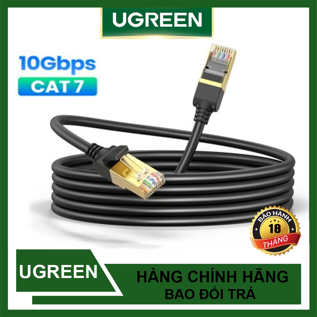 Prefabricated Network Cable with 2 Heads CAT7 STP UGREEN NW107 8M long ...