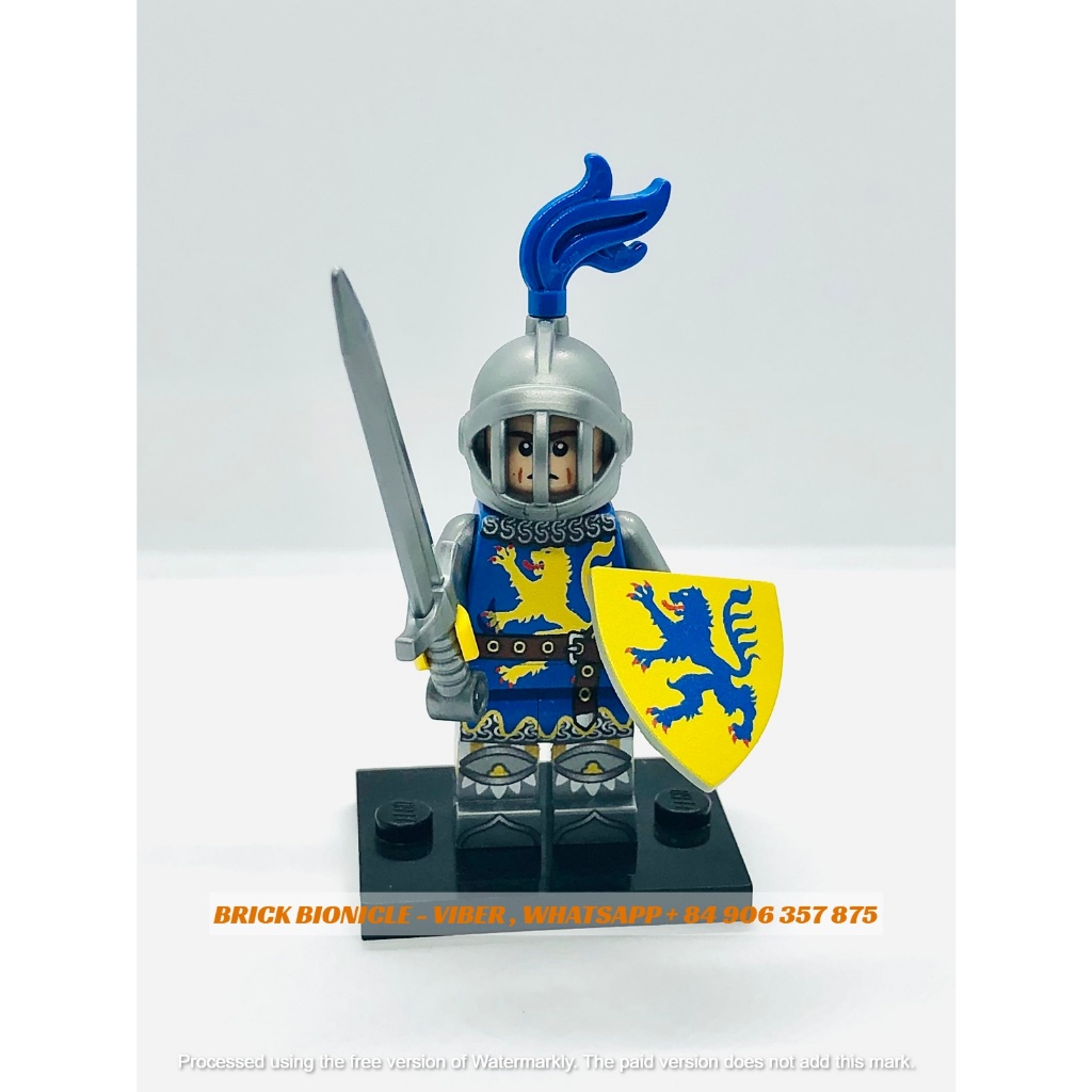 Lego MINIFIGURES - LEGO MINIFIGURES - LEGO Medieval Character Puzzle ...