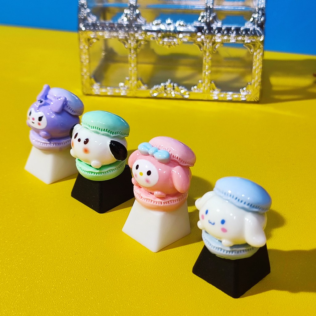 Sarino Keycap | Keycap Macaron Sarino, Kurumi ,My Melody ,Cinnamoroll ...