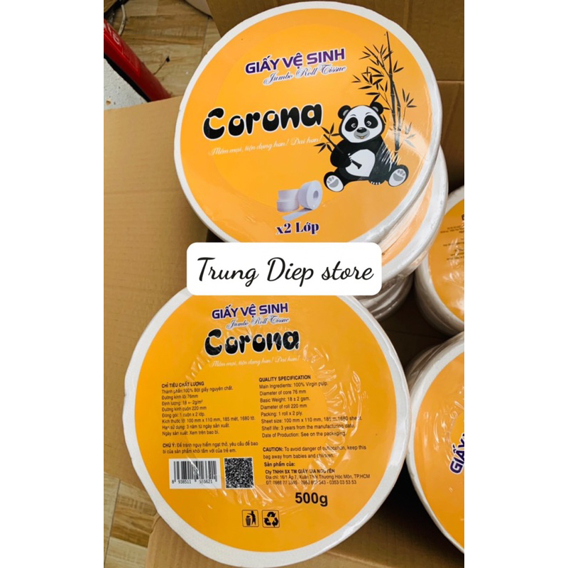 Corona industrial toilet paper roll 500g | Shopee Malaysia