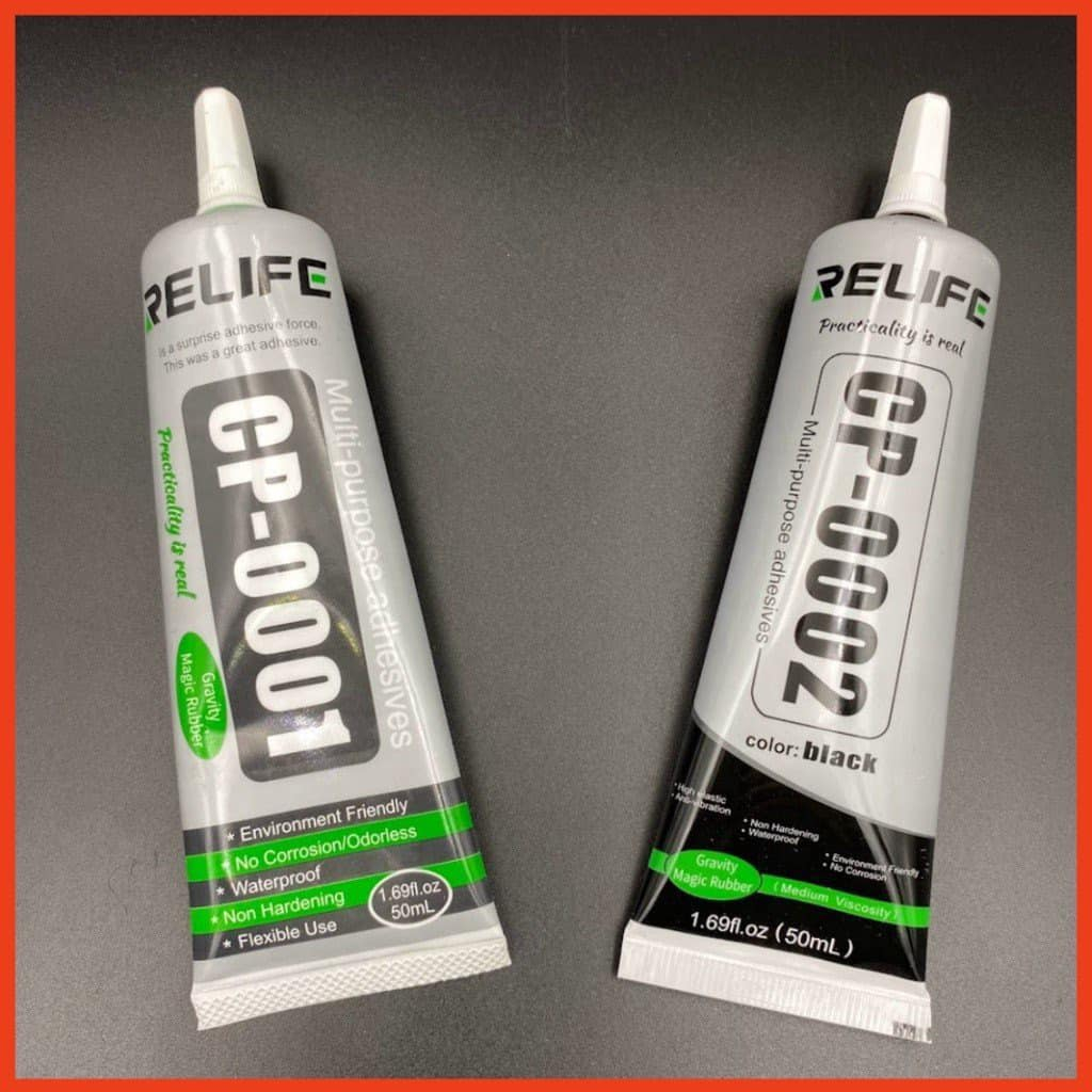 Relife phone glue 50ml (2 colors: Black, White) | Shopee Malaysia