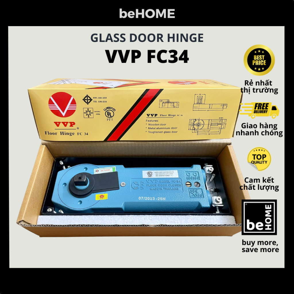 Vvp OEM TEMPERED GLASS DOOR FLOOR HINGES - FC34 glass door hinge | Shopee Malaysia