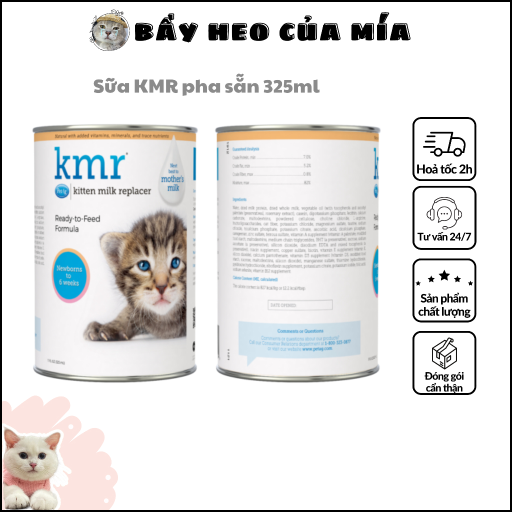 Cat milk - KMR ready-to-drink milk 325ml & PetOwn milk 1L | Shopee Malaysia