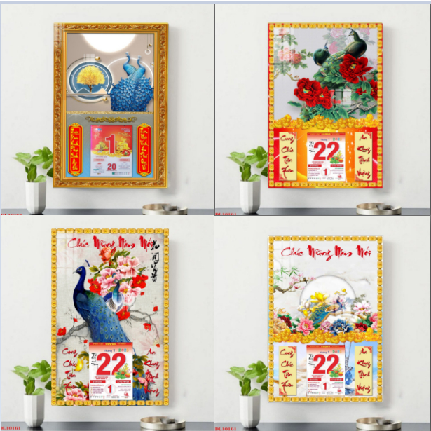 Mirror CALENDAR 2025 AT TI YEAR CALENDAR, HIGH QUALITY WALL PAINTING ...
