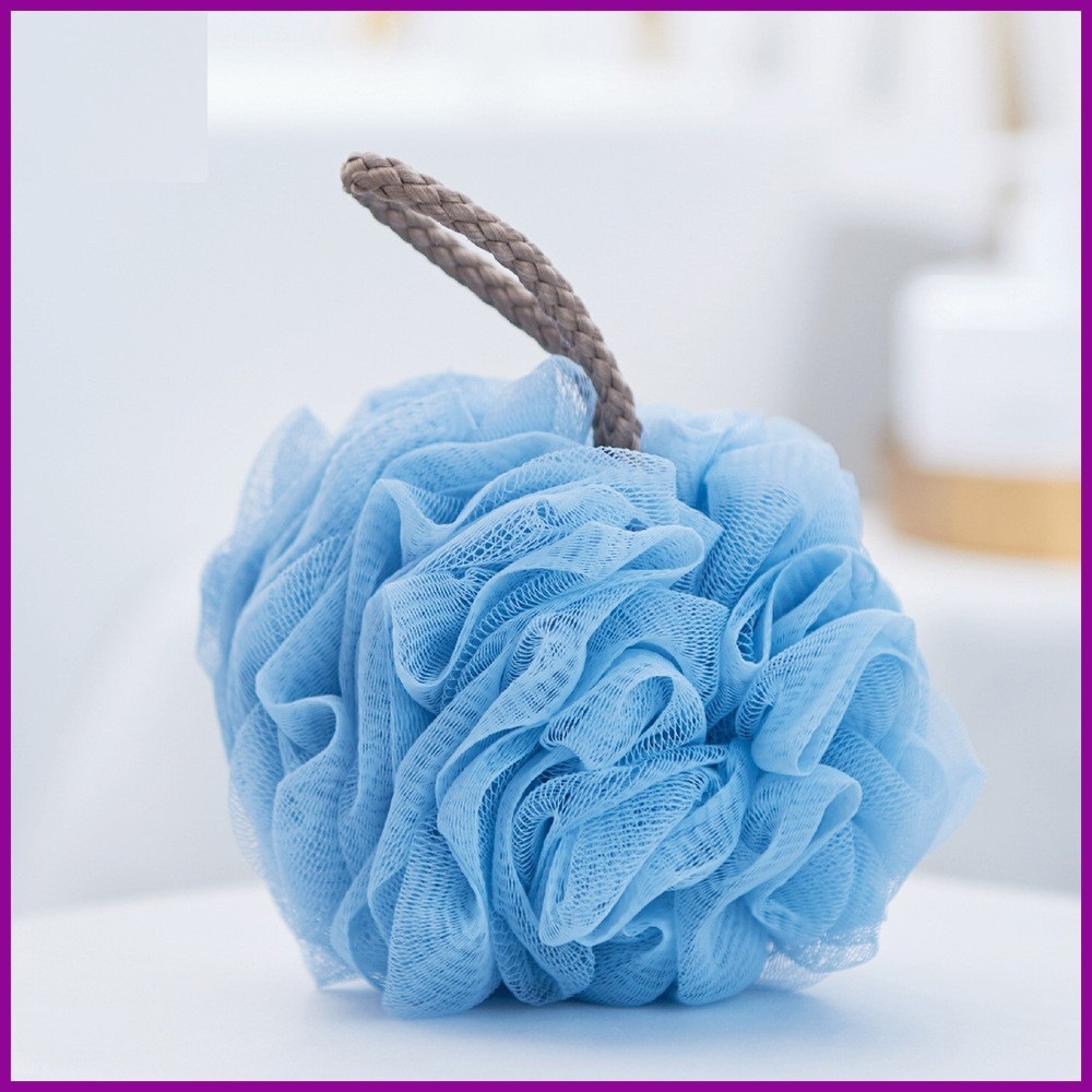 High quality foaming round mesh bath sponge - Japanese export product ...