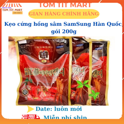 Samsung Korean Red Ginseng Candy, 200gr pack | Shopee Malaysia