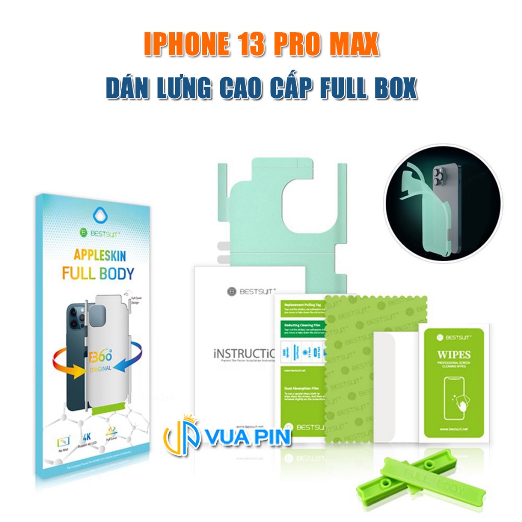 Genuine Bestsuit PPF Iphone 13 Pro Max back sticker, high quality ...