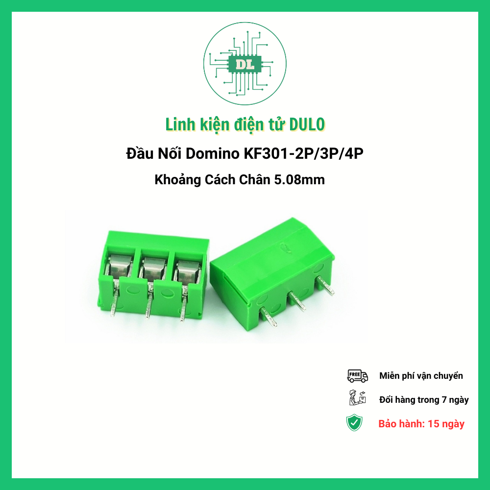 Domino Connector KF301-2P/3P/4P - Pin Spacing 5.08mm - Domino Terminal ...