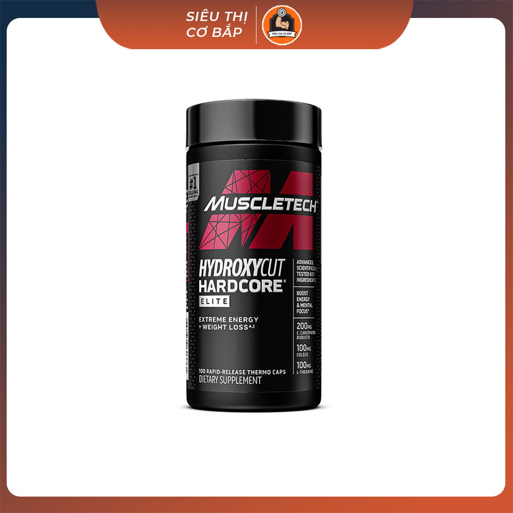 MUSCLETECH Muscletech's Hydroxycut Hardcore Elite supports fat burning ...