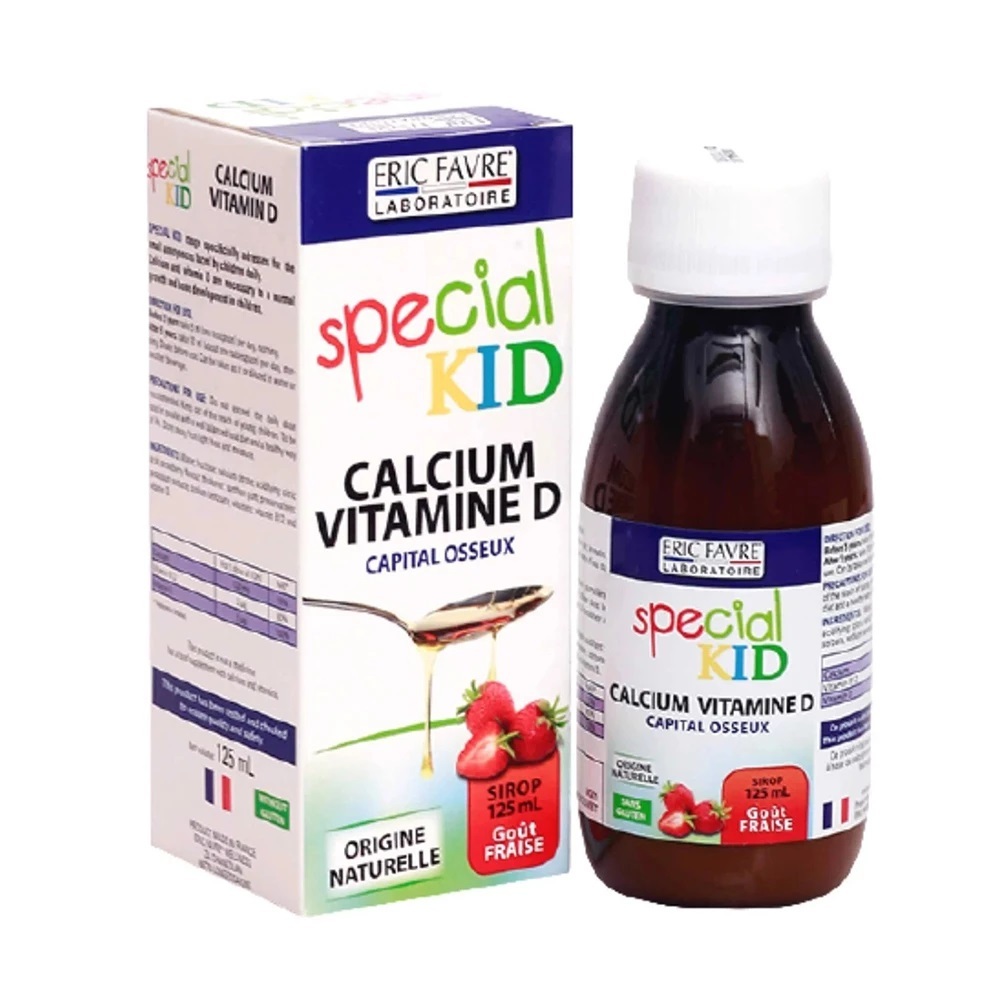 Special Kid Calcium Vitamin D Calcium Supplement Syrup for Children ...