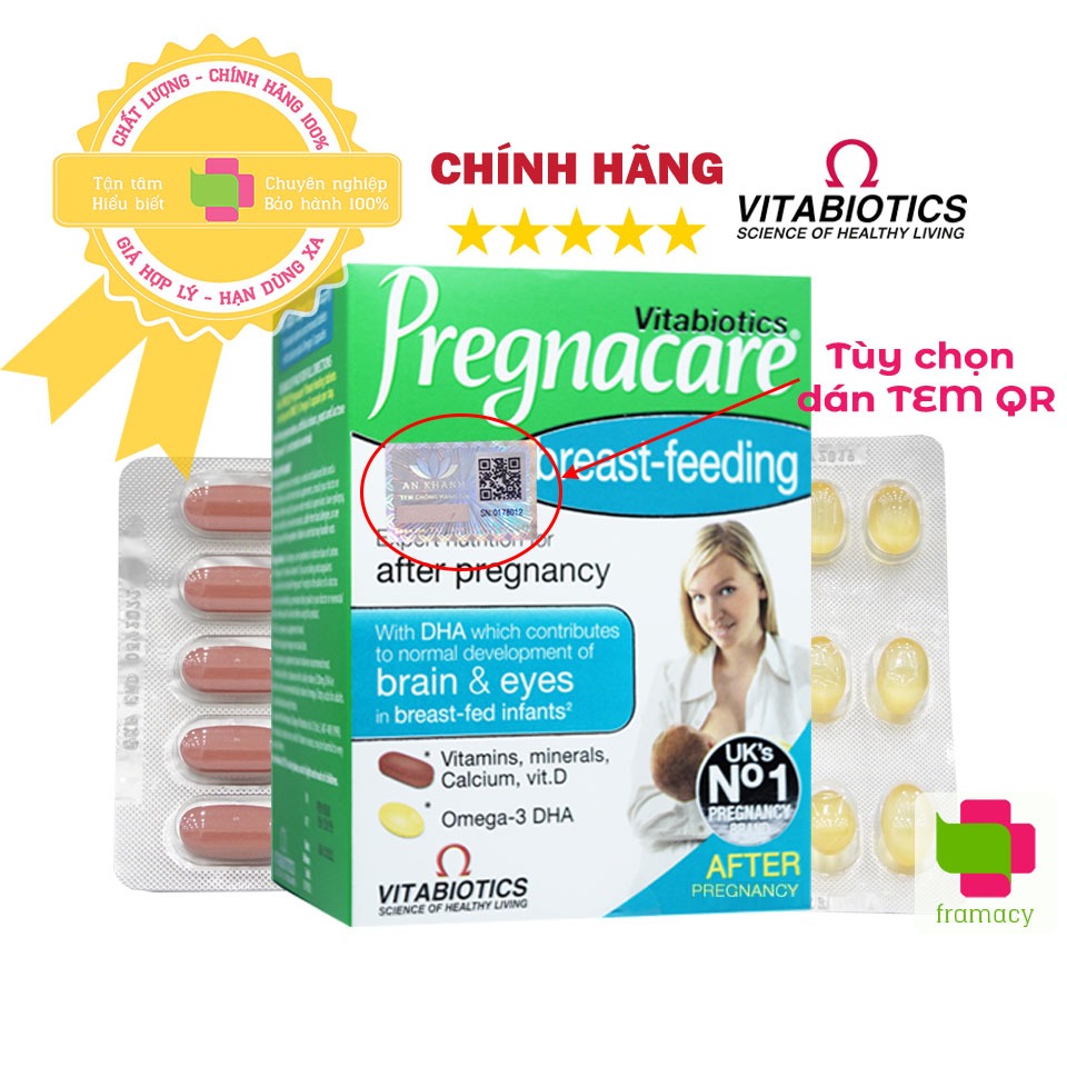 Pregnacare Breastfeeding multivitamin, UK (84 tablets WITH STAMPS ...
