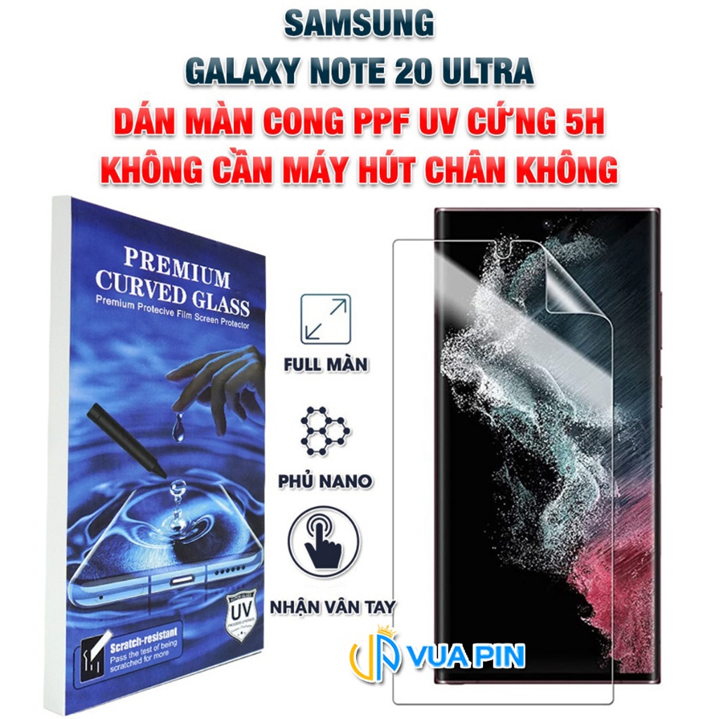 Bestsuit premium Samsung Note 20 Ultra PPF UV screen protector with ...