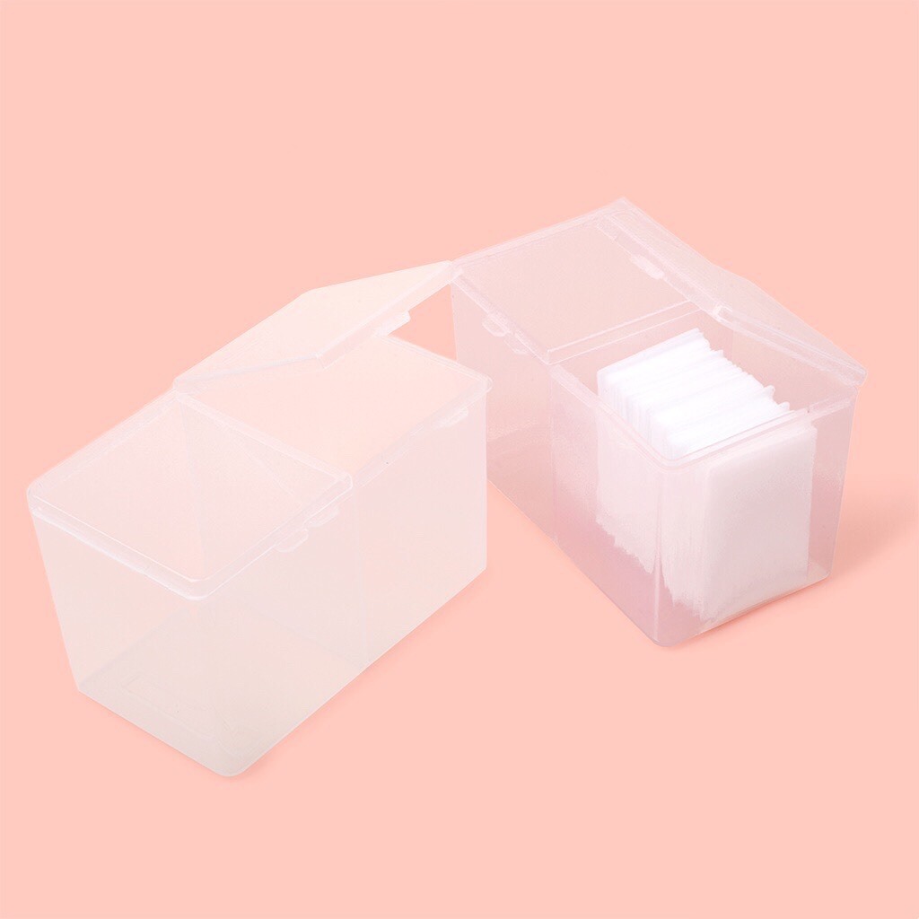2-compartment gel tissue box with lid - plastic box for specialized ...
