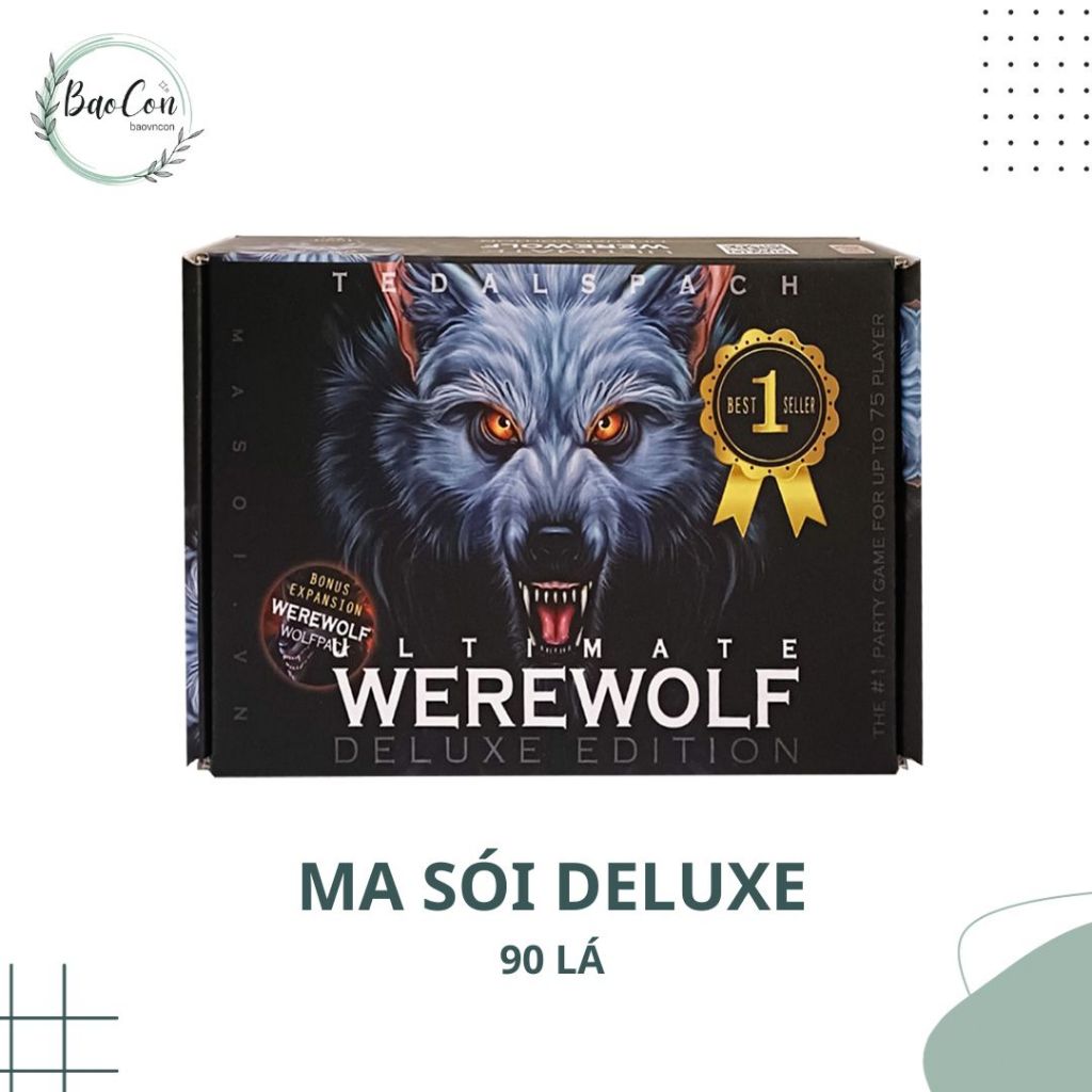 [MASOI] Deluxe Werewolf Deck 90 Vietnameseized cards, full set of ...