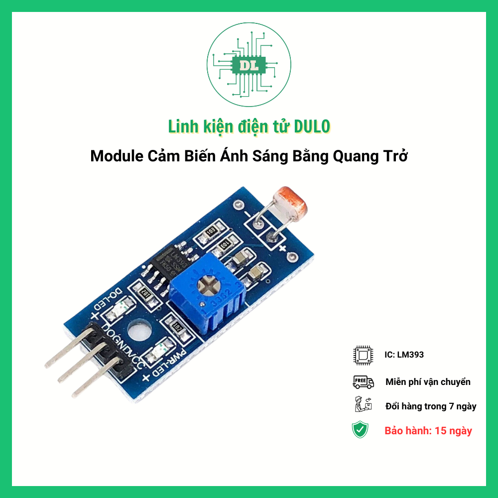 3 Pin Light Sensor Circuit, Optical Sensor Module | Shopee Malaysia
