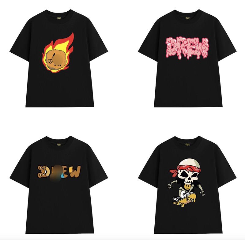 D rew T-Shirt in Many Unisex Forms for Men and Women - 100% Cotton ...