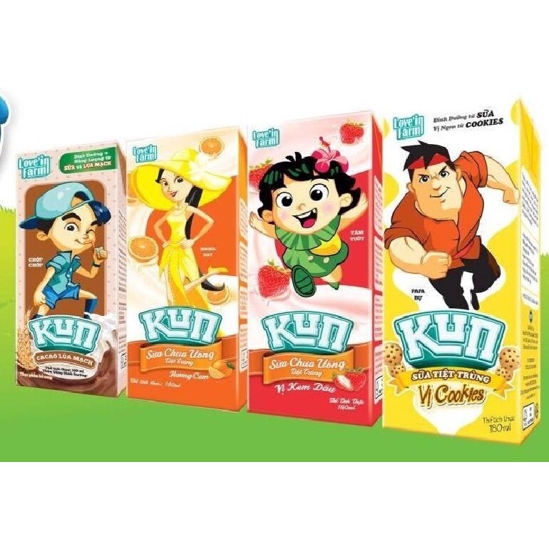 Kun Milk Blister Pack 4 Boxes Of 110Ml (Multiple Flavors) | Shopee Malaysia