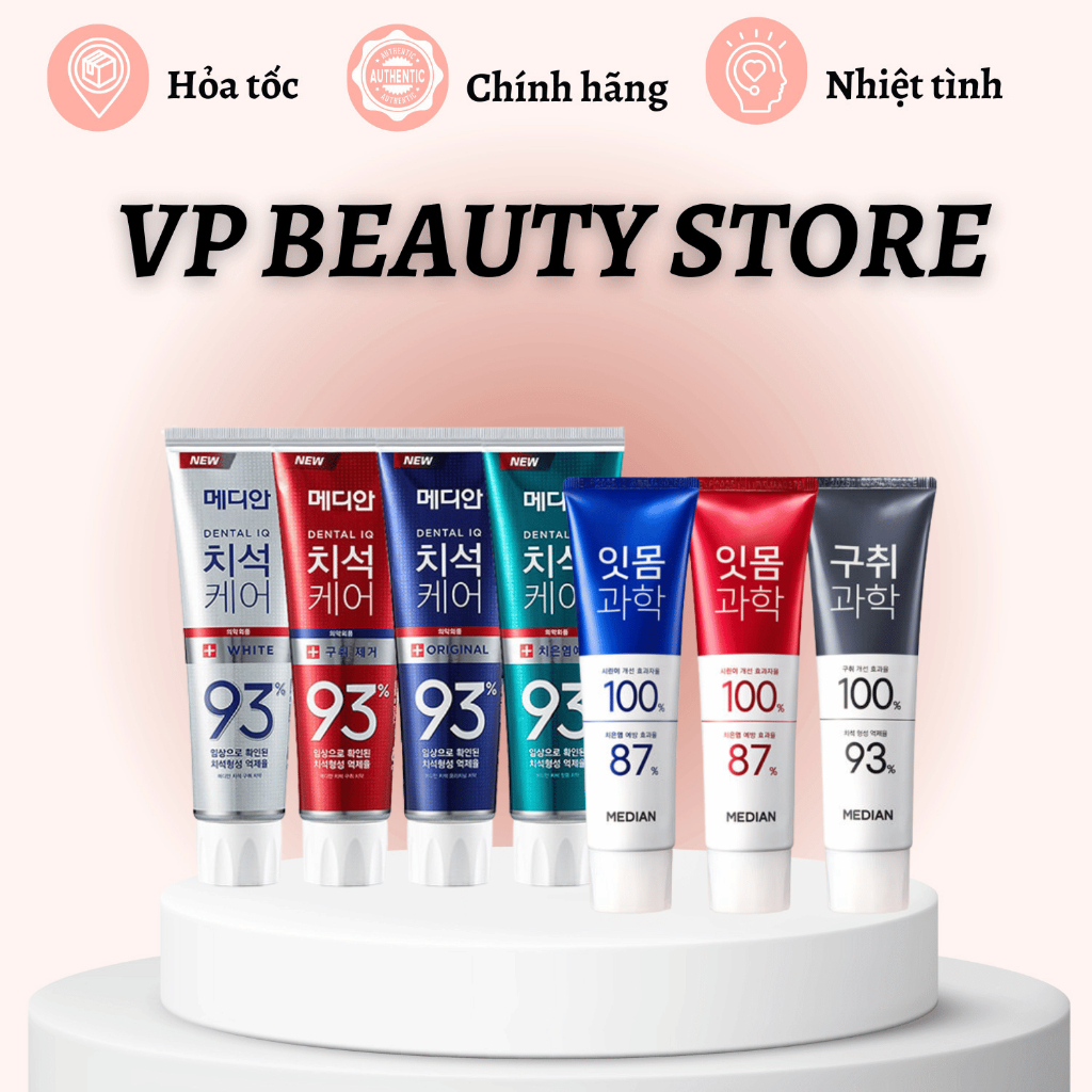 Median Dental IQ 93% Korean toothpaste 120g | Shopee Malaysia