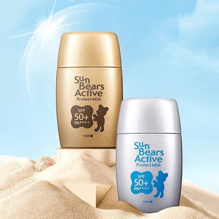 [New Model] Omi Sun Bears Benign Sunscreen SPF50+ 30g Japan - Betty ...