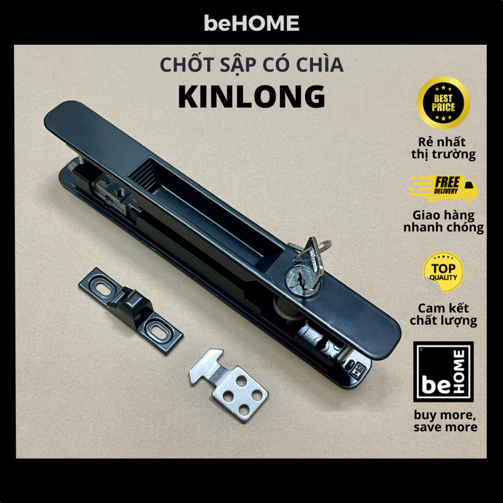 [Genuine Kinlong] Latch WITH KEY for Xingfa aluminum sliding door ...