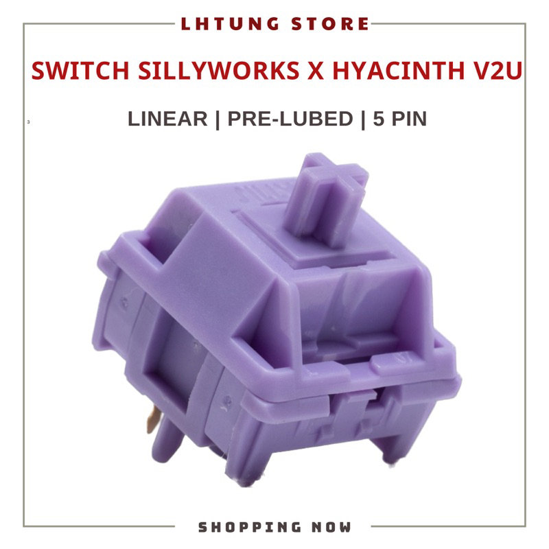 Switch Sillyworks X Hyacinth V2U | Latest version | Linear Pre-lubed is ...