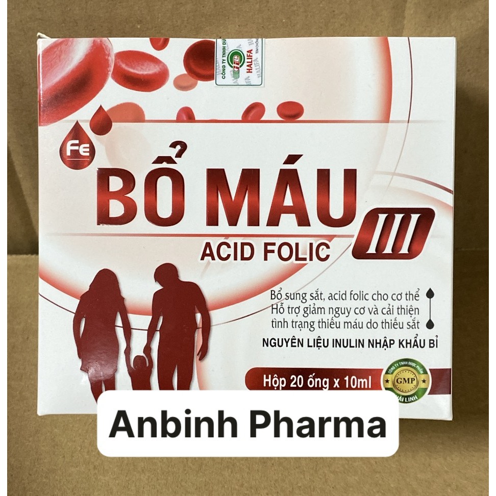 Blood Supplement Syrup III supplemented with Iron and folic Acid for ...