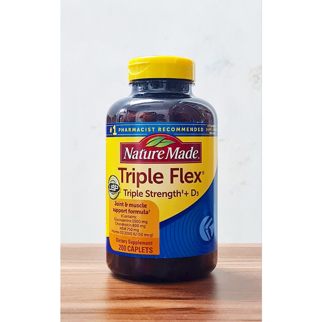 Slightly dented date 3/2026 - nature made Triple Flex Triple Strength ...