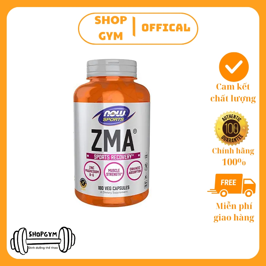 Vitamin Now ZMA pills support increased testosterone, improve sleep ...
