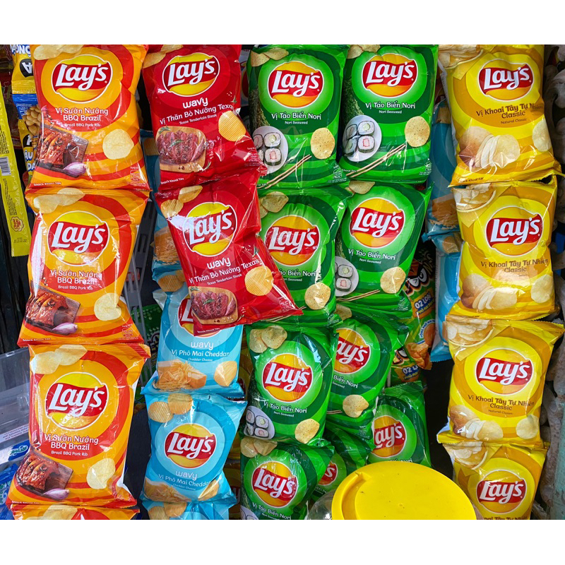 Bim Bim lays assorted flavors 32g | Shopee Malaysia