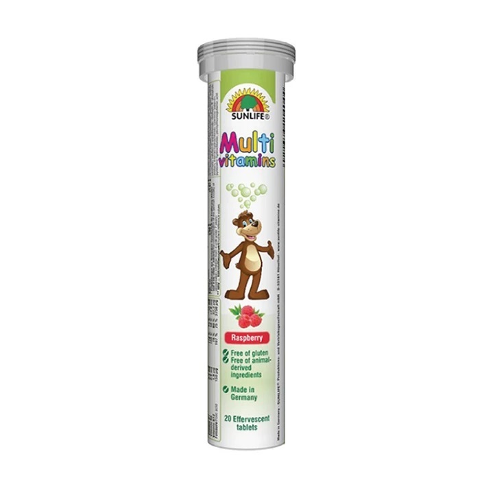 Sunlife Multivitamin For Kids Effervescent Tablets Help Improve Health ...