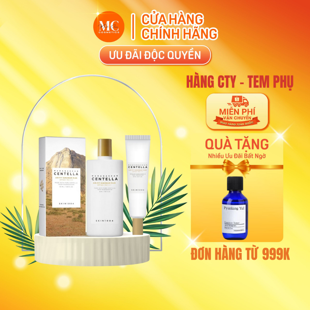 Skin1004 Madagascar Centella Air-Fit Suncream Plus Sunscreen SPF50 + PA ...