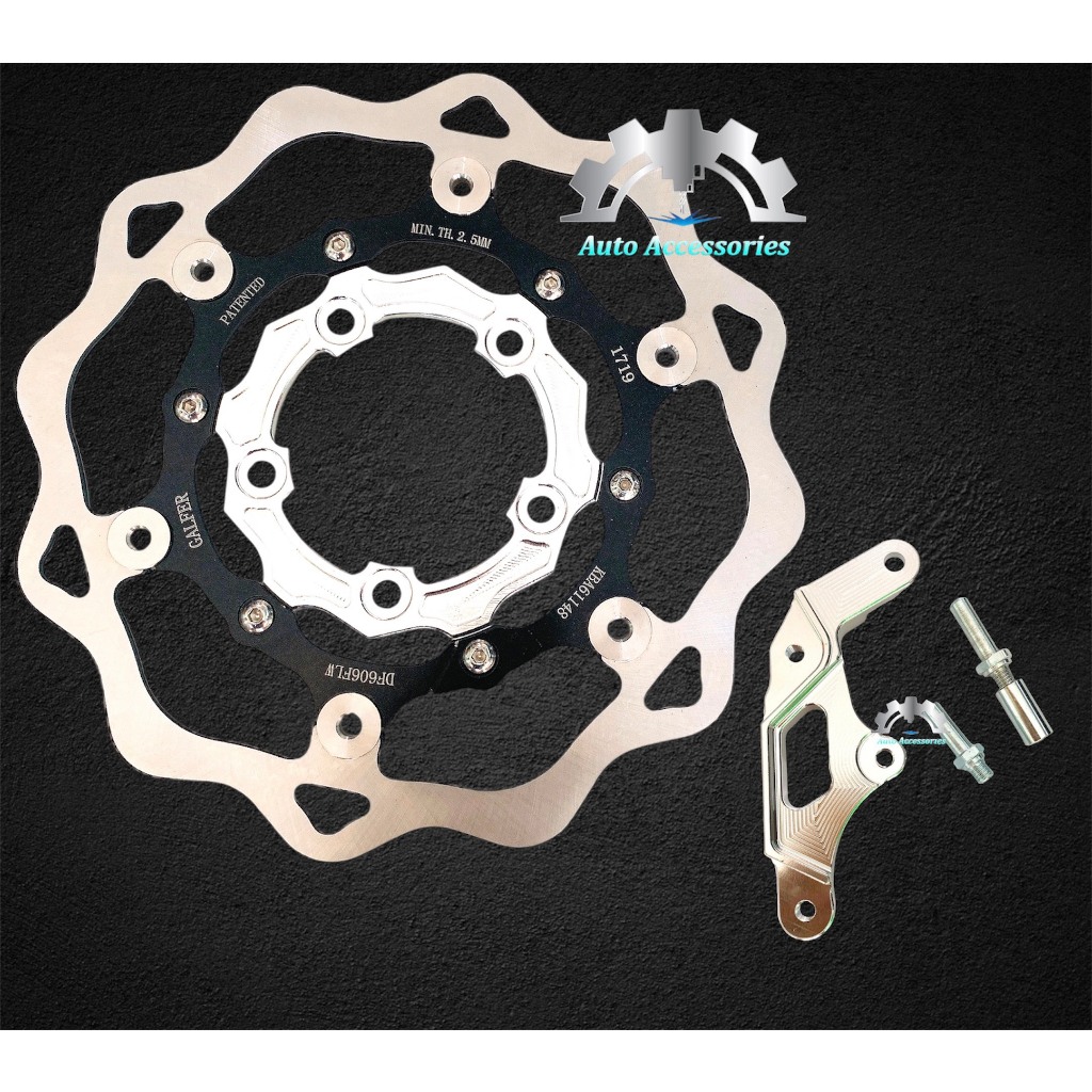 KTM Brake Disc Combo + 5-hole cnc rim mounted on Vario Click 150 Zinc ...