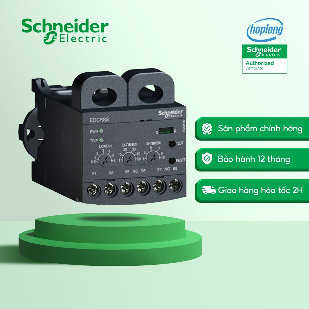 Schneider EOCRSS-60S Digital Motor Protection Relay (24-240VAC/DC) - (1NO+1NC) | Shopee Malaysia