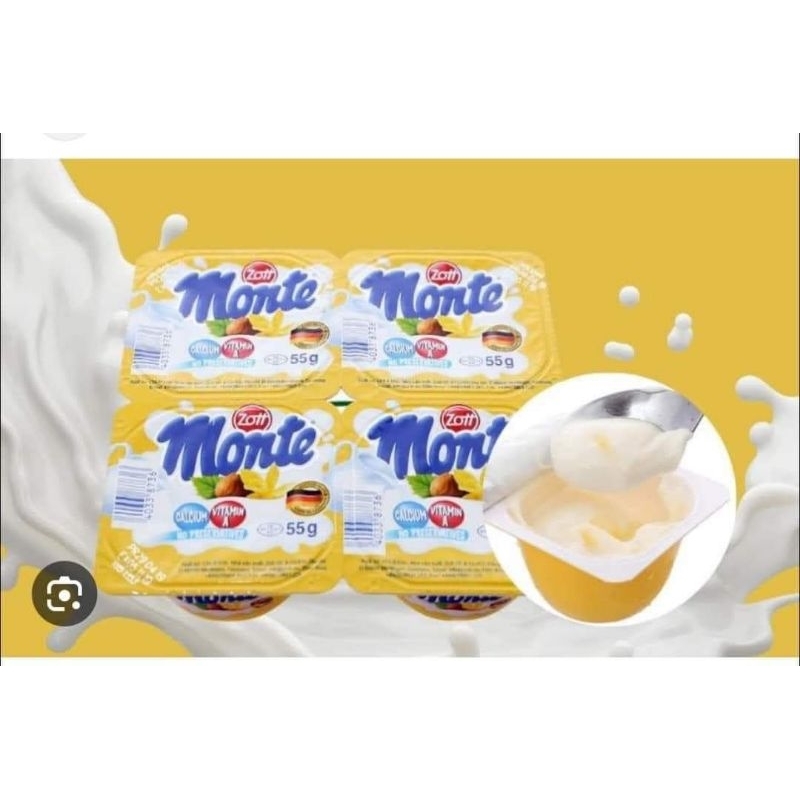 Monte milk whey vanilla flavor, snakehead chocolate 4 boxes x 55g for ...