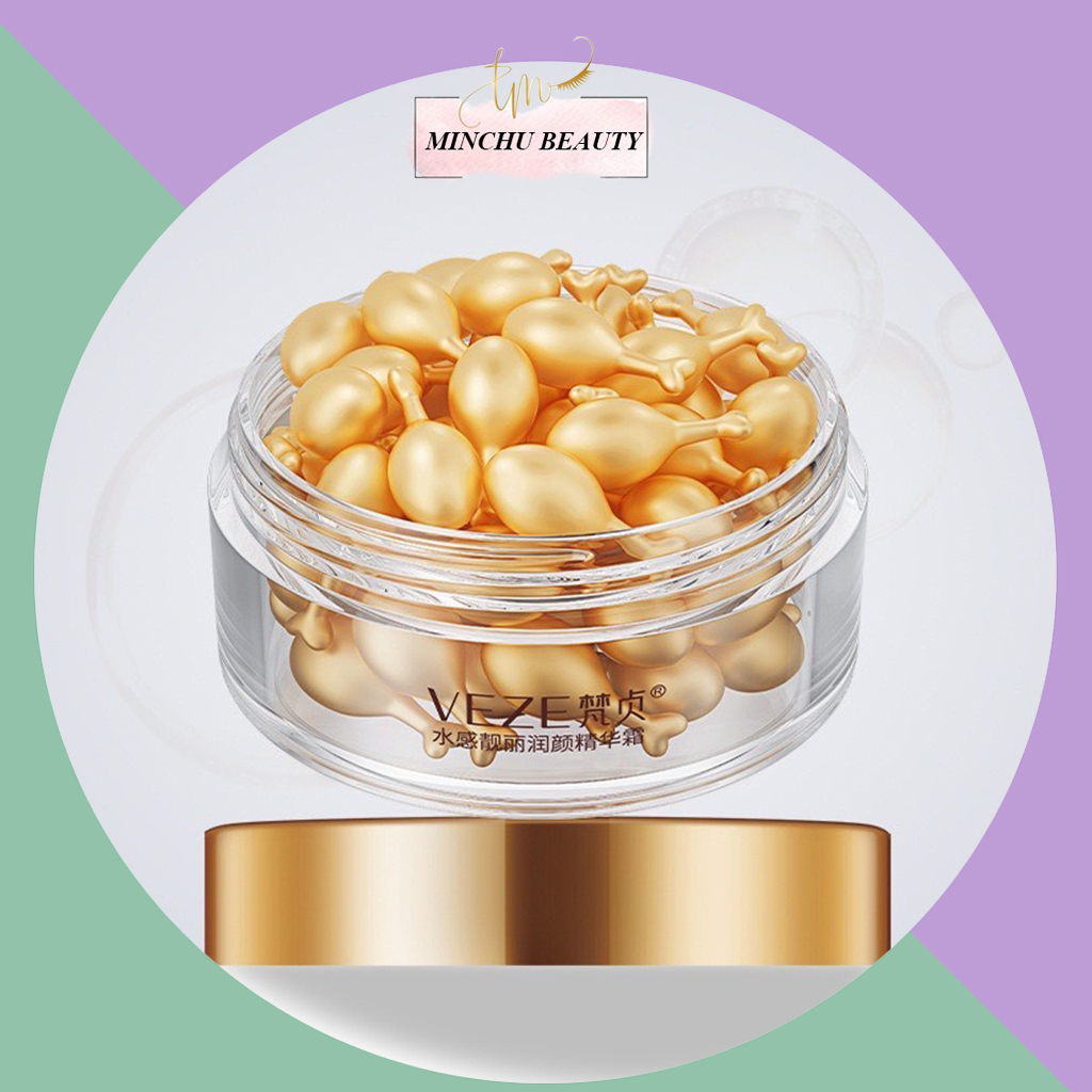 Venzen Hyaluronic Acid Essence in capsule form, moisturizes, shrinks ...