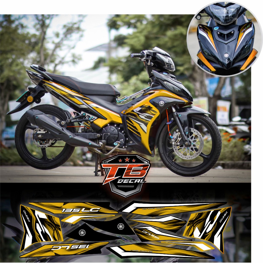 Exciter 135 LC stamp with all color options | Shopee Malaysia