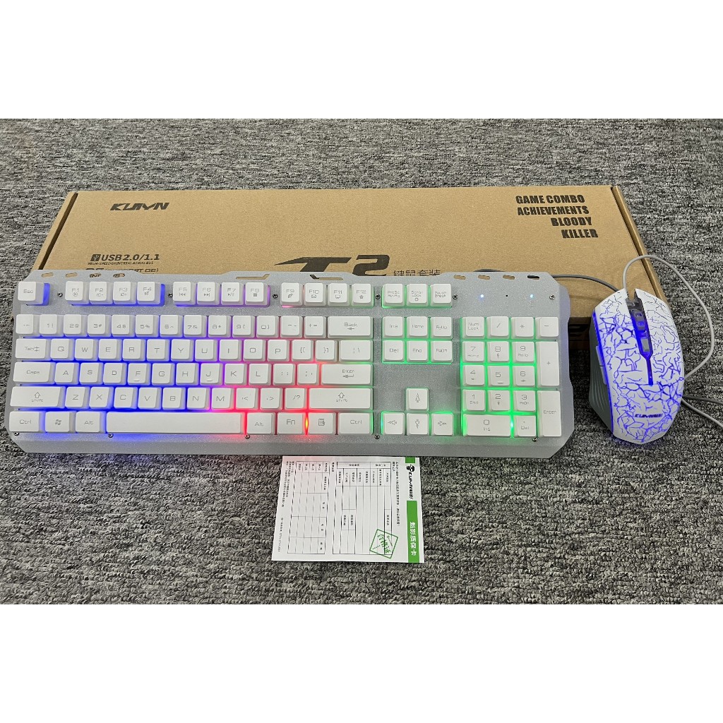 Combo Mechanical Gaming Keyboard with wired mouse, Model T2 - Cheap ...