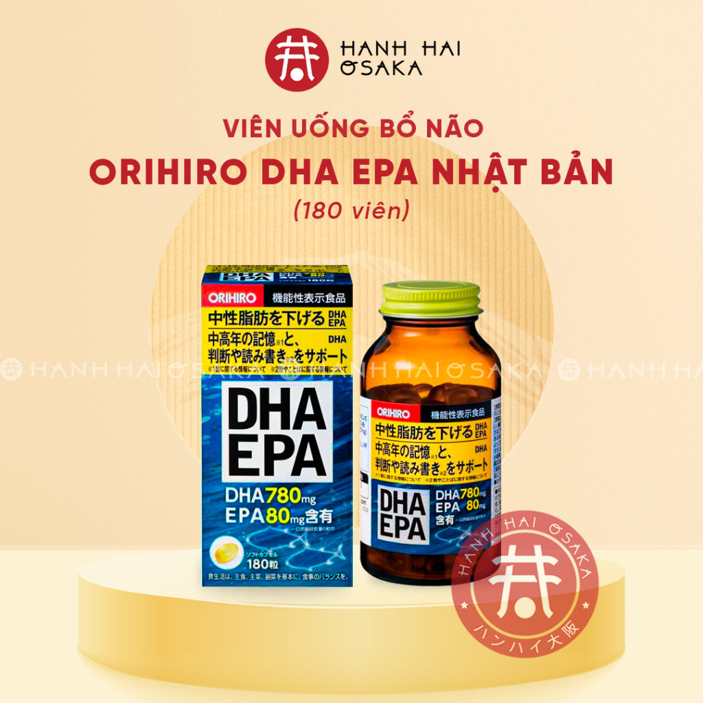 Orihiro DHA EPA brain supplement 180 pills Japan | Shopee Malaysia