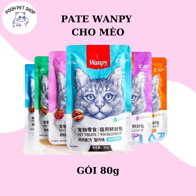Pate WANPY 7 Flavors (Pack Of 80G) | Shopee Malaysia