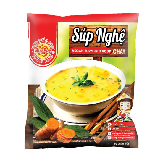 Au Lac Vegetarian Turmeric Soup 250g (10 packs x 25g) | Shopee Malaysia
