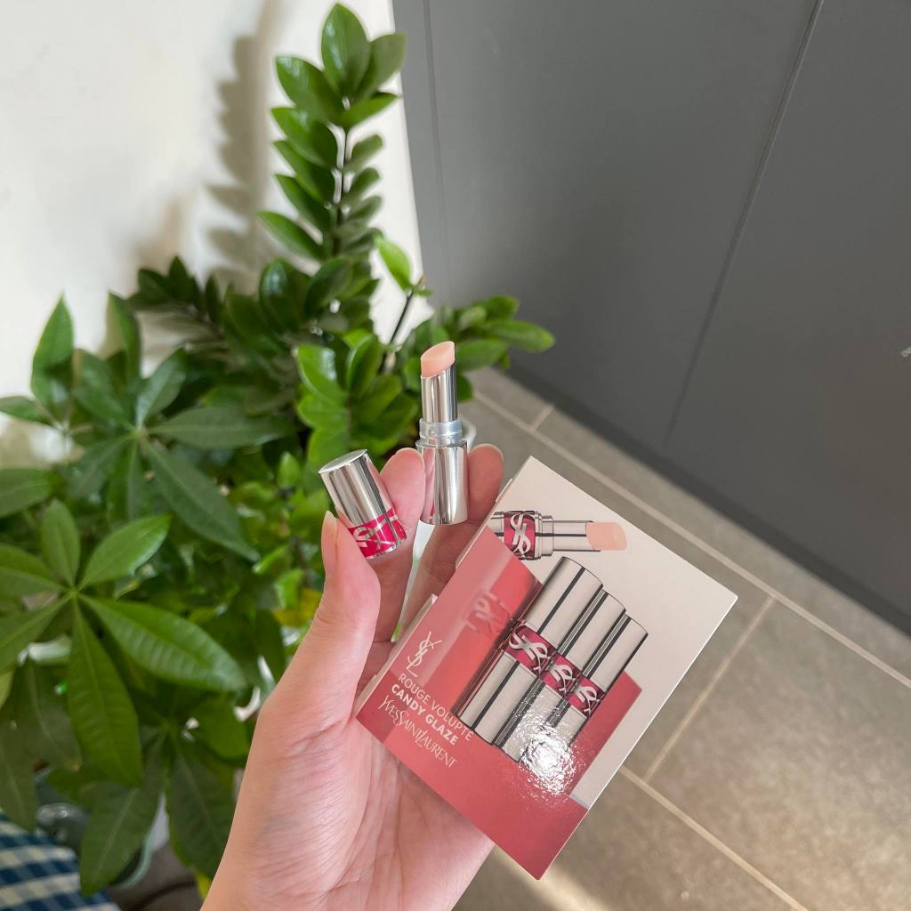 (mini) YSL Candy Glaze 02 balm 1g | Shopee Malaysia