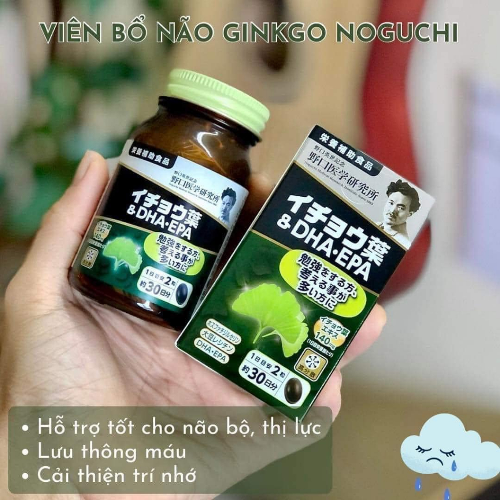 Dha EPA Ginkgo Noguchi Brain Supplement 60 tablets | Shopee Malaysia