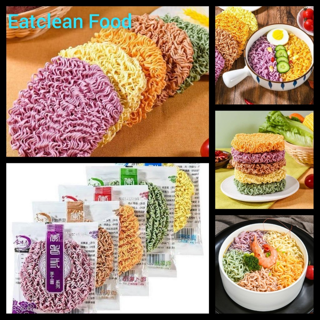 (Combo of 10 packs) Buckwheat noodles/instant noodles with five-color ...